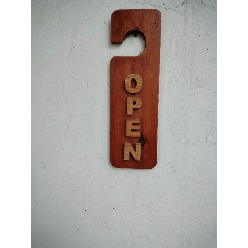 Jual papan tanda 'open' | Shopee Indonesia