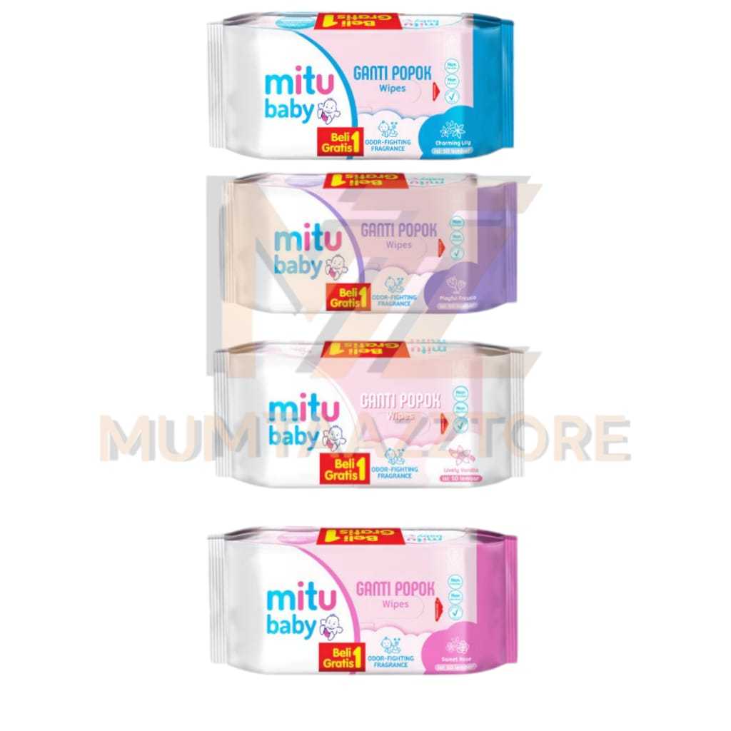 Jual -MTZ- Godrej TISU TISSUE Mitu Baby Tisu Basah 50'S Beli 1 Gratis 1 ...