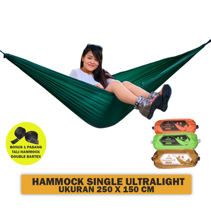 Jual HAMMOCK AYUNAN GANTUNG AIMPRO UKURAN DEWASA | Shopee Indonesia