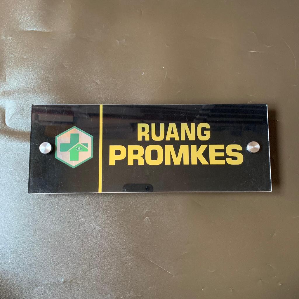 Jual Papan Akrilik Ruang Promkes | Akrilik Pen Iklan Tanda Ruangan ...