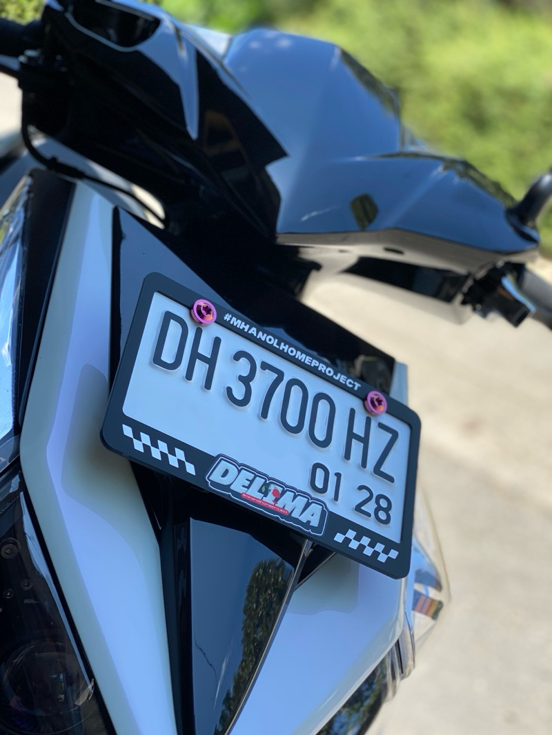 Jual FRAME PLAT NOMOR JDM PNP SEMUA MOTOR MOONEYES CUSTOM PLAT FRAME ...