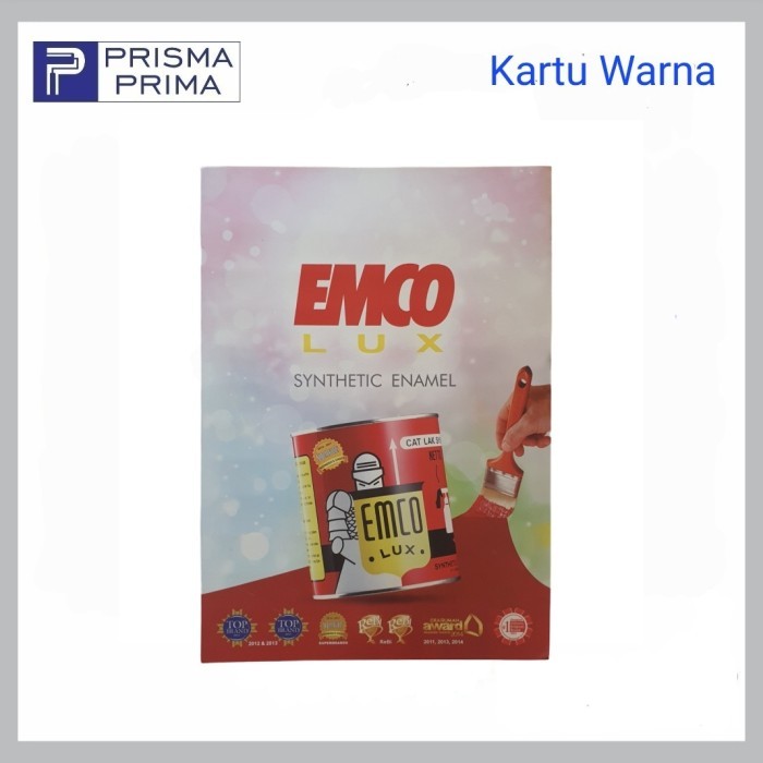 Jual Katalog Kartu Warna Colorcard Cat Kayu Besi Emco | Shopee Indonesia