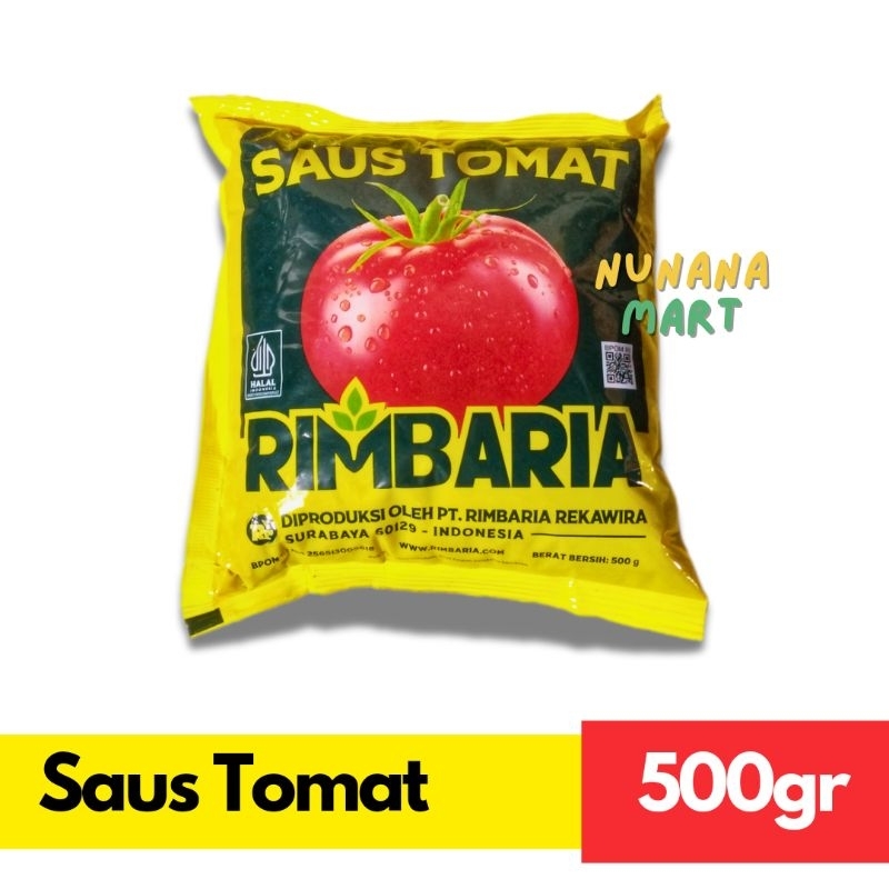 Jual Rimbaria Saos Tomat Bakso Sachet 500gr | Shopee Indonesia