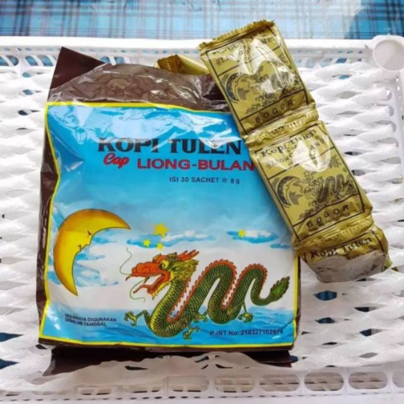 Jual Kopi Liong Bulan Kopi Tanpa Gula 3pak 90pcs | Shopee Indonesia
