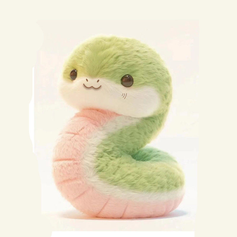 Jual New Plush Doll Super Cute Fluffy Snake Baby Pig Nose | Shopee ...