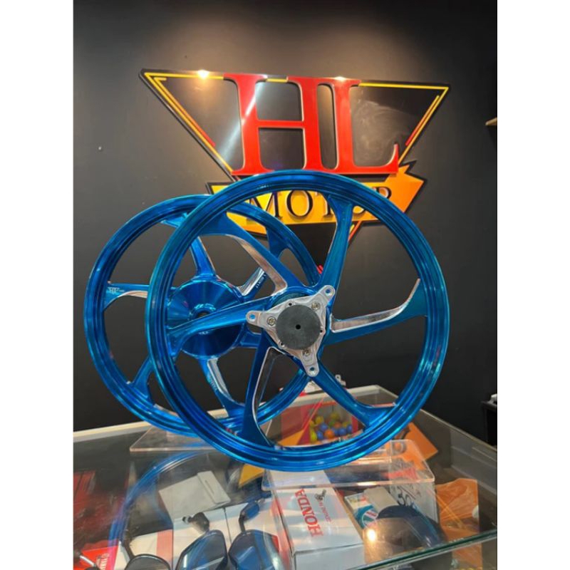 Jual READY STOCK HL SPORT RIM CNC S6 AEROX OLD & NEW SIZE 160/160-17 ...