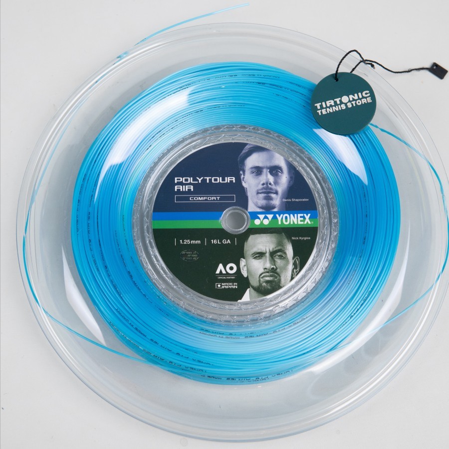 Jual Senar Tenis Yonex Polytour Air Fine Blue Tennis Potongan Reel 12m ...