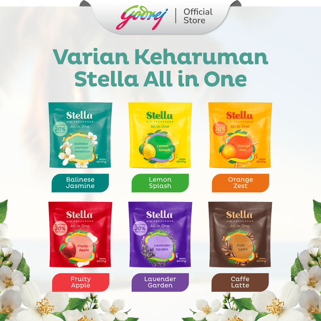 Jual Stella All In One Series 42+13gr | Pengharum Ruangan | Shopee ...