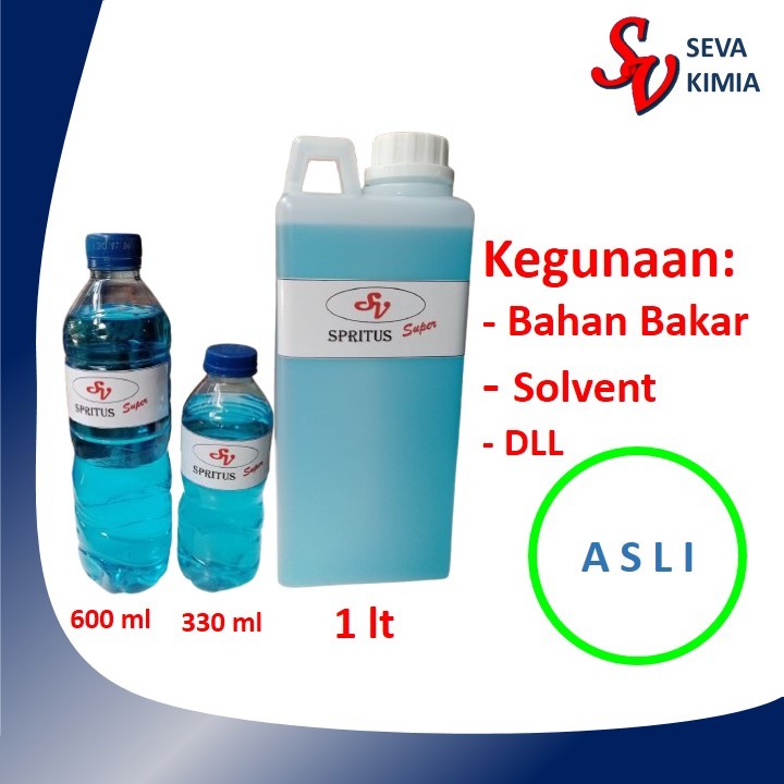 Jual Spiritus ,spirtus , Sepirtus Sapirtus Metil Alkohol CH3OH Bakar ...