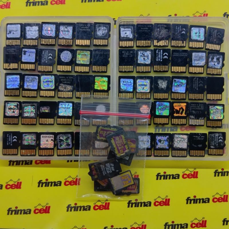 Jual Memori Card Micro SD Kondisi Bekas Sudah Di Test Normal Lancar ...