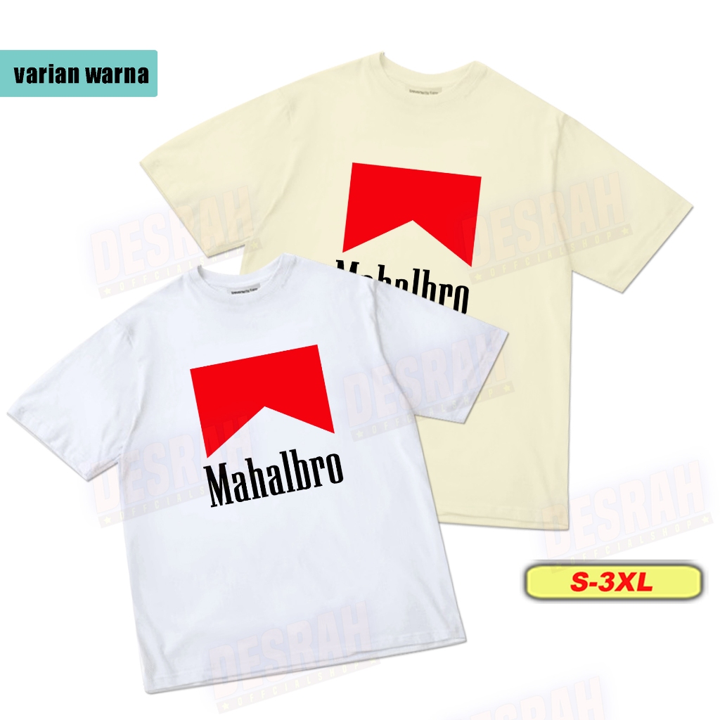 Jual KAOS kata kata plesetan parodi MAHALBRO / Kaos pria / kaos kata ...