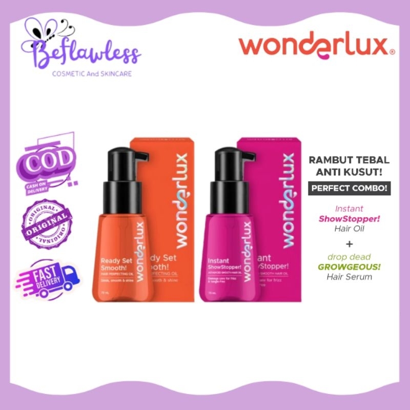 Jual WONDERLUX Drop Dead Gorgeous Instant Showstopper Ready Set Smooth ...