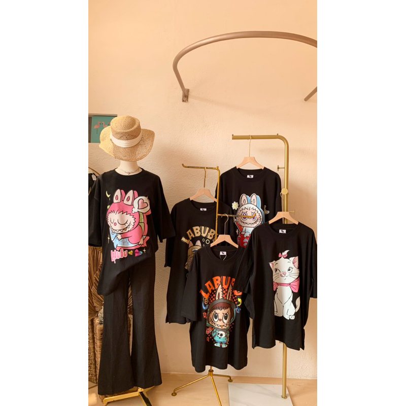 Jual LABUBU Viral T-Shirt Oversize | Kaos Trend Korea BKK Labubu Gemes ...