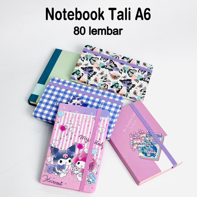 Jual HD Buku Notebook Tali A6 Gambar Motif / Buku Catatan / Notebook ...