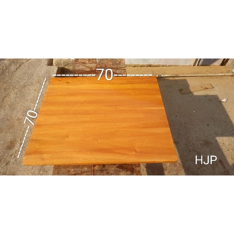 Jual papan kayu daun meja top table bahan meja 70x70x2 | Shopee Indonesia
