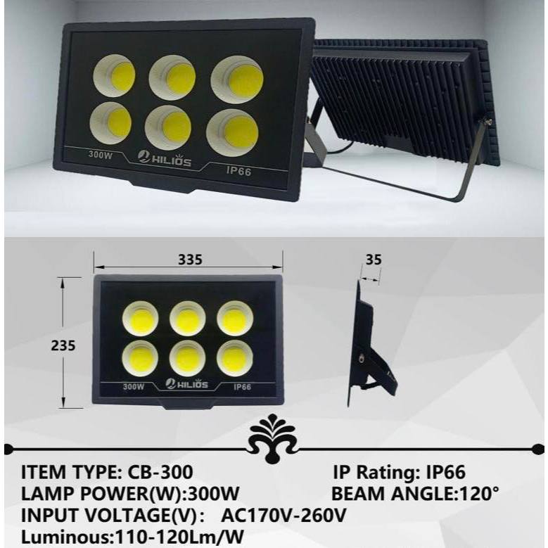 Jual LAMPU SOROT LED COB 300W / LAMPU TEMBAK LED 300 WATT / LAMPU OUTDOOR - 300W PUTIH | Shopee ...