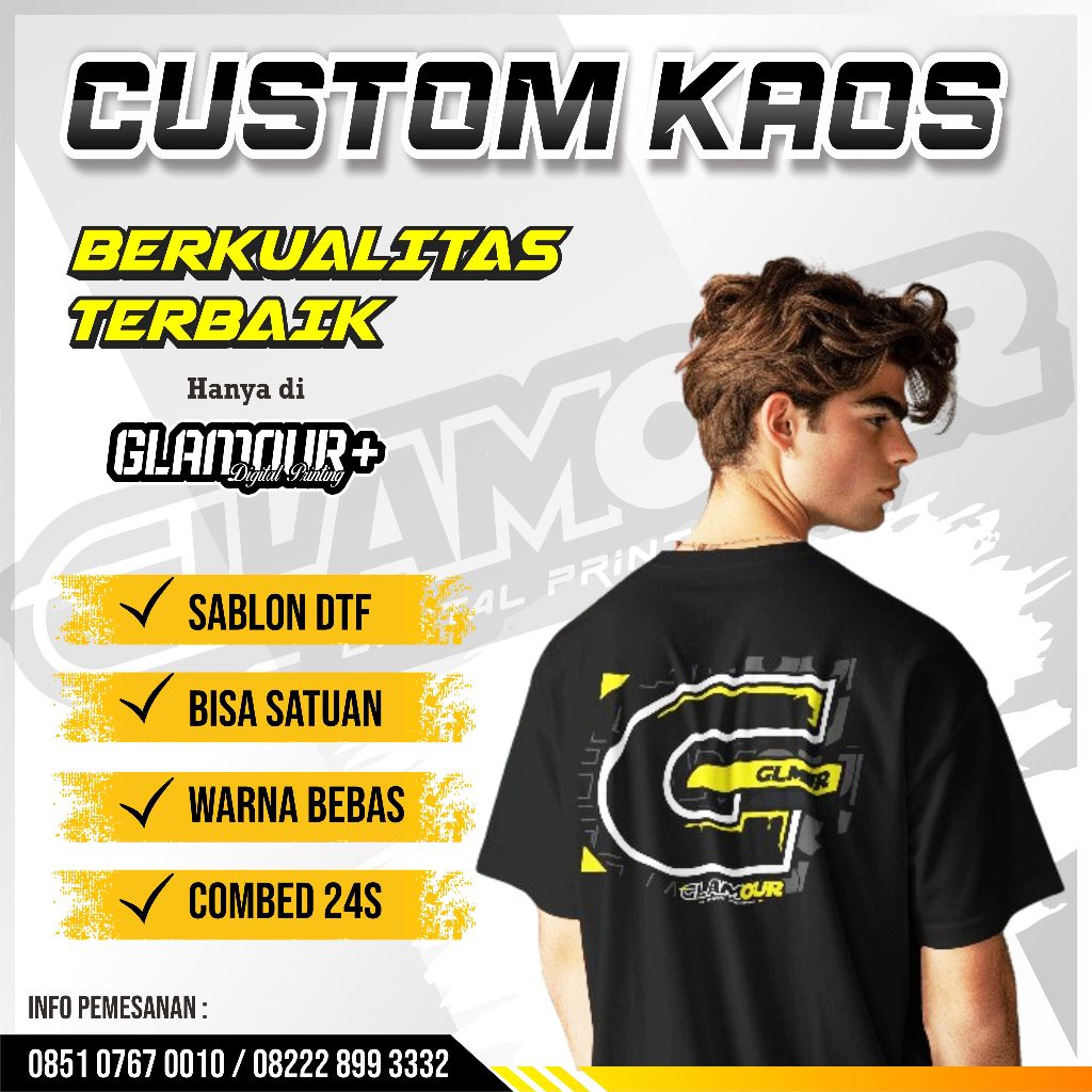 Jual SABLON KAOS CUSTOM DTF BISA SATUAN | LOGO SOUND SISTEM | LOGO TEAM ...