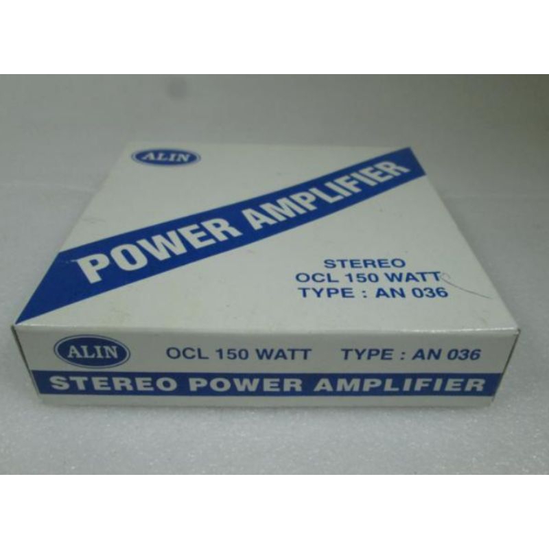 Jual Kit power amplifier 150W Watt stereo OCL transistor Alin | Shopee ...