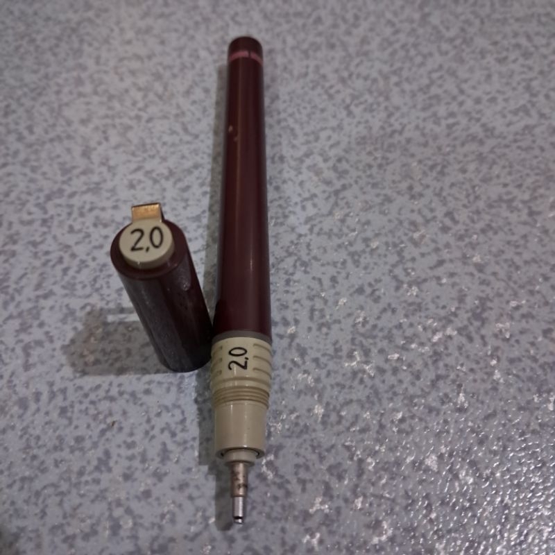 Jual Rotring Rapidograph 2.0 rapido jerman pulpen gambar teknik ...
