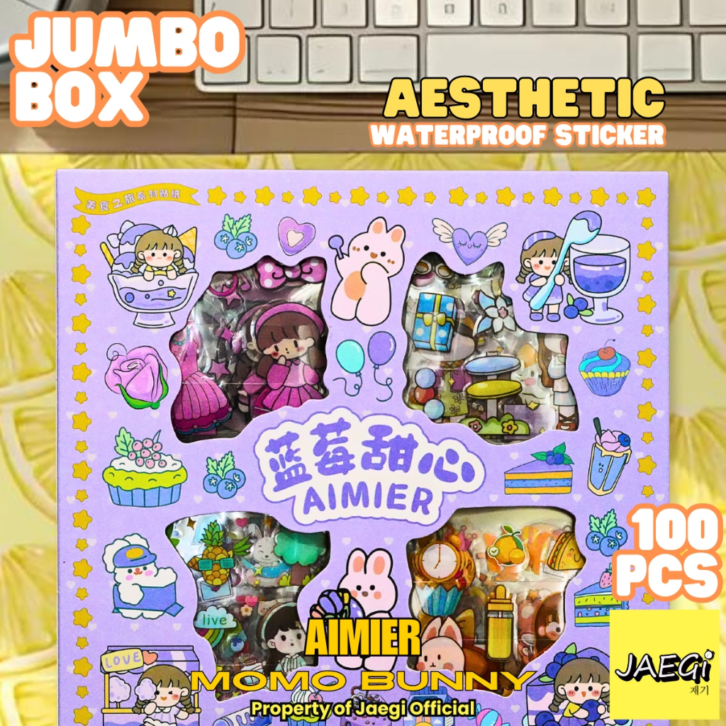 Jual JAEGi - Premium Sticker Aesthetic Anak Motif Aimier Edition Isi ...