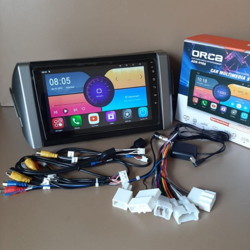 Jual PAKET HEAD UNIT ANDROID INNOVA REBORN ANDROID 9 INCH ORCA CAR PLAY ...