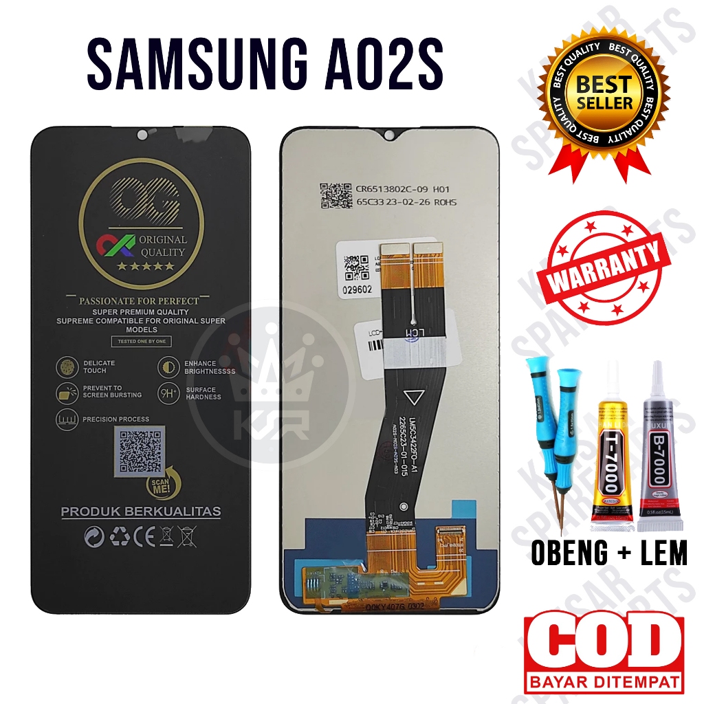 Jual Lcd Touchscreen SAMSUNG A02S Original Lcd SAMSUNG A02S Fullset OEM ...