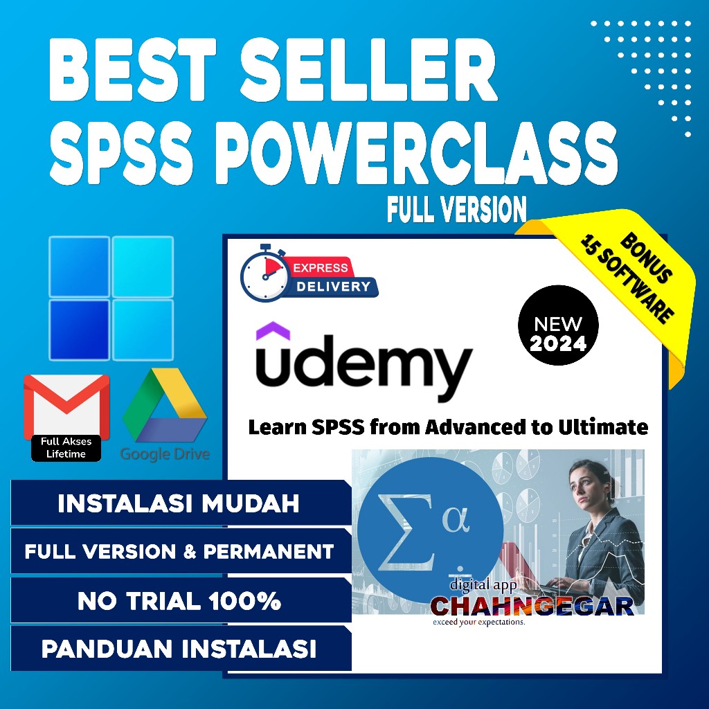Jual Udemy – SPSS Powerclass: Learn SPSS from Advanced to Ultimate | Shopee Indonesia