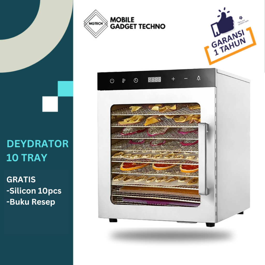 Jual Drying Stainless Food Dehydrator Pengering 10 Trays Food Dryer ...
