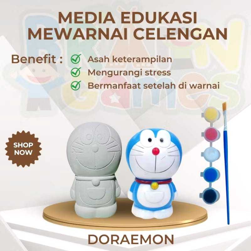 Jual CELENGAN GYPSUM MEWARNAI - CELENGAN EDUKASI MEWARNAI - CELENGAN ...