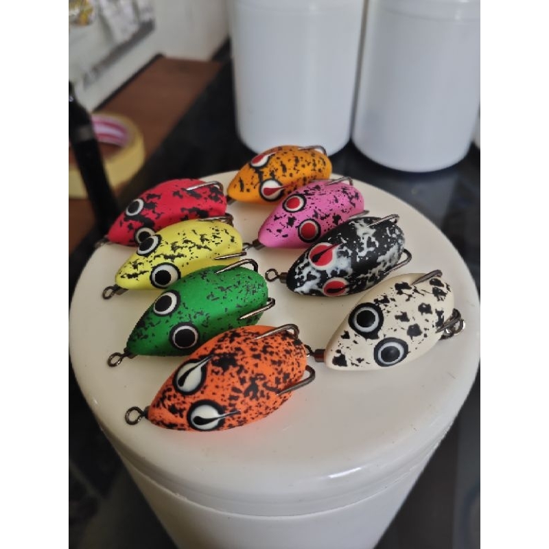 Jual Soft Frog / Umpan Ikan Gabus / Umpan Casting 3cm | Shopee Indonesia