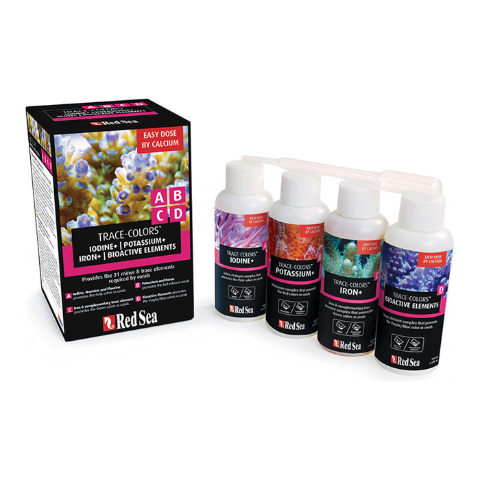 Jual Red Sea Trace Colors ABCD 4x100ml Pack - JAVA Petco Semarang ...