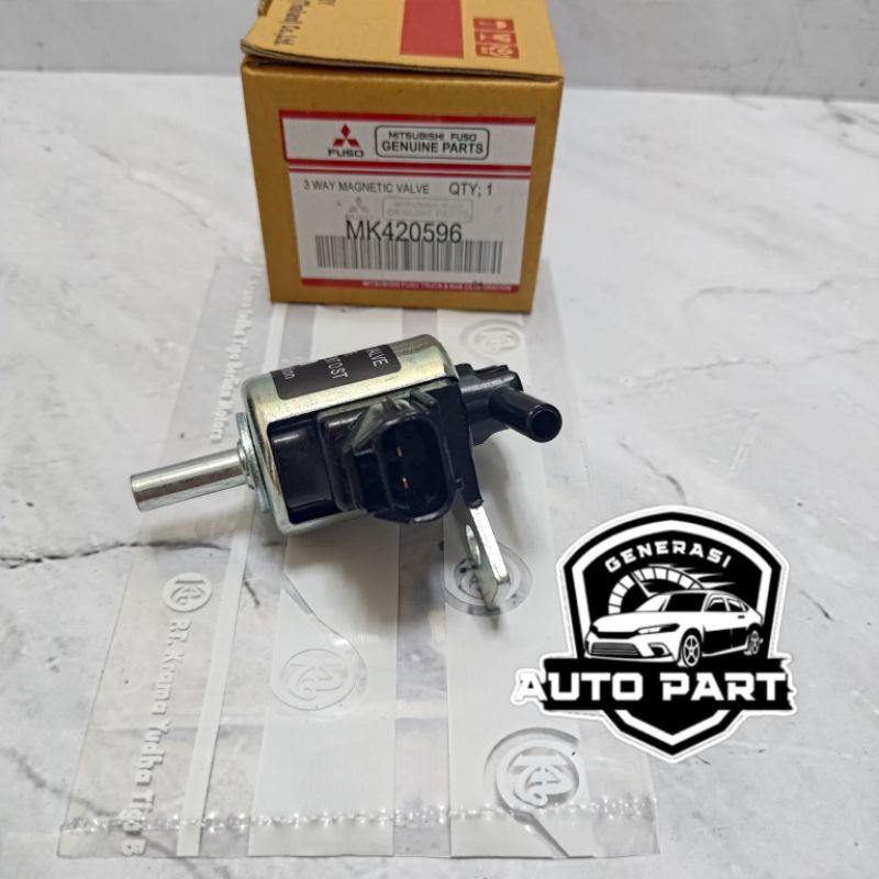 Jual VALVE 3 WAY MAGNETIC SWITCH ENGINE BRAKE CANTER PS125 TURBO 24V ...