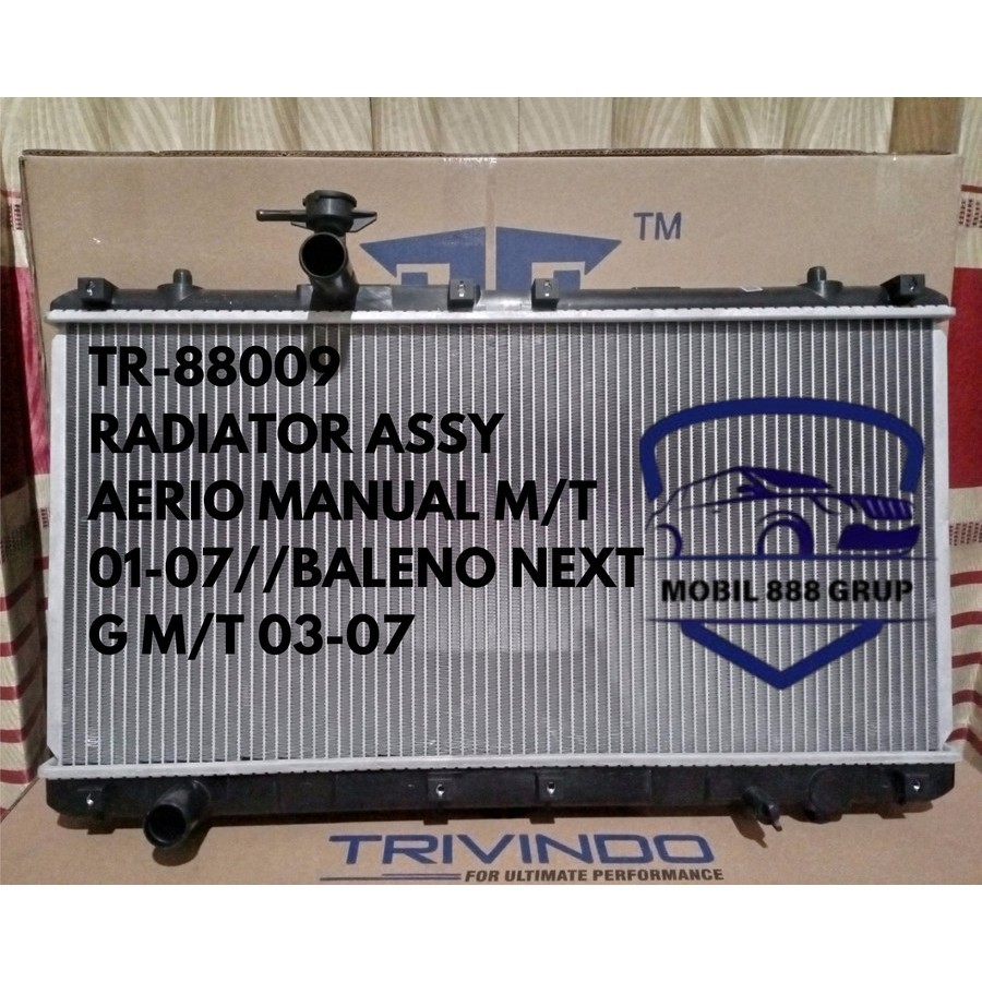 Jual RADIATOR ASSY SUZUKI AERIO BALENO NEXTG MANUAL 2003 2007 TRIVINDO ...