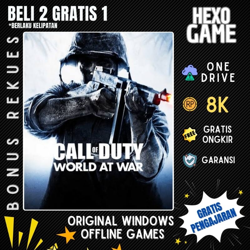 Jual CALL OF DUTY: WORLD AT WAR - GAME PC - GAME LAPTOP - LINK DOWNLOAD ...