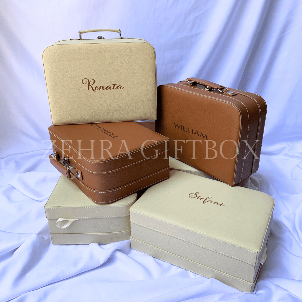 Jual Box Hampers Model Koper (White Chocolate) Kotak Termurah | Giftbox ...