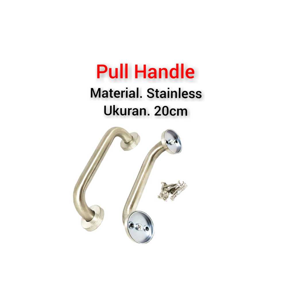 Jual Pull Handle Stainless Steel Tarikan Pintu Garasi Gagang Bulat ...