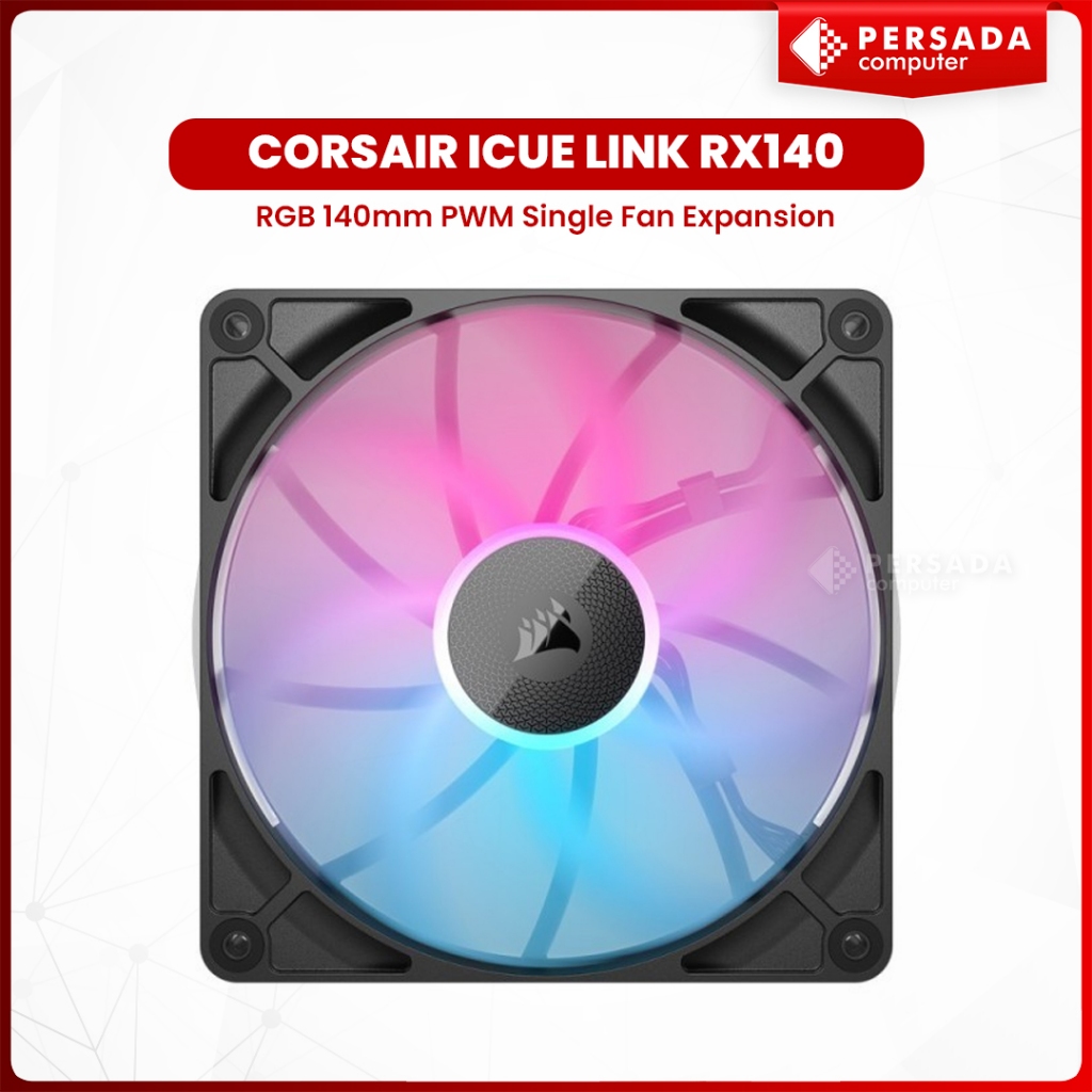 Jual CORSAIR iCUE LINK RX140 RGB 140mm PWM Single Fan Expansion | Shopee Indonesia