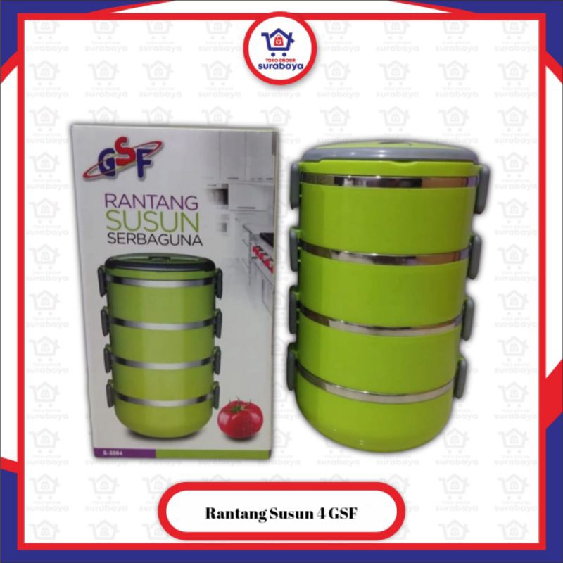 Jual RANTANG SUSUN SERBAGUNA GSF / RANTANG SUSUN STAINLESS 4 TINGKAT ...