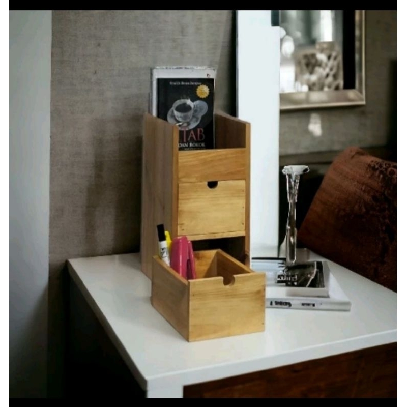 Jual Rak Pensil Meja Kantor / Organizer Meja Kantor / Rak Minimalis ...