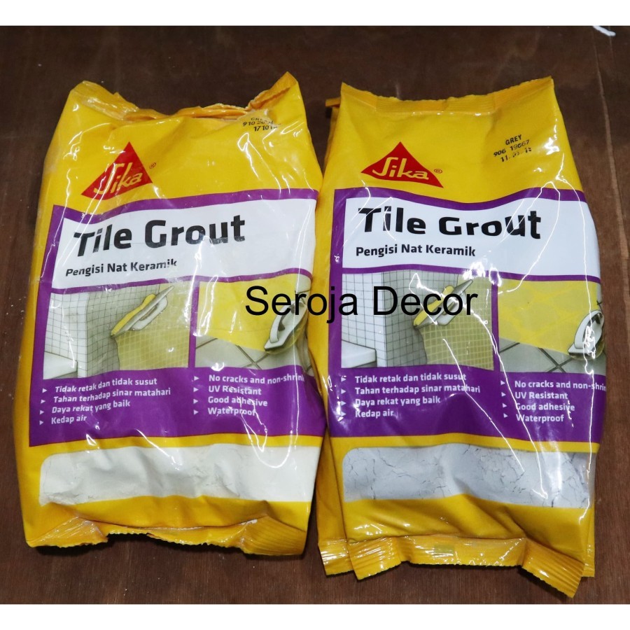 Jual SIKA Tile Grout / Tepung Keramik / Nut Keramik 1 kg | Shopee Indonesia
