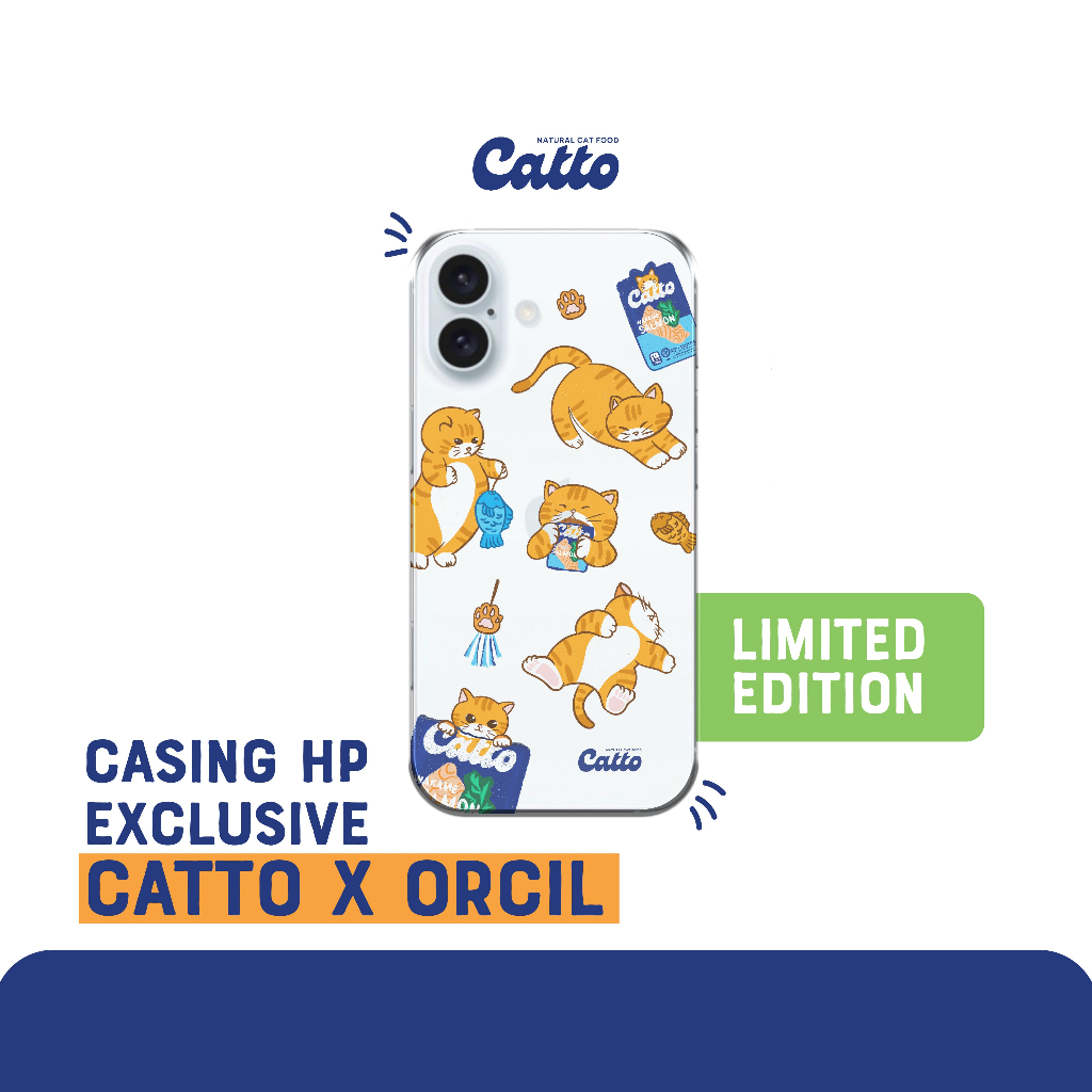 Jual Custom Casing HP Catto x Orcil | LIMITED EDITION CASING | Soft Case | Merchandise | Shopee ...