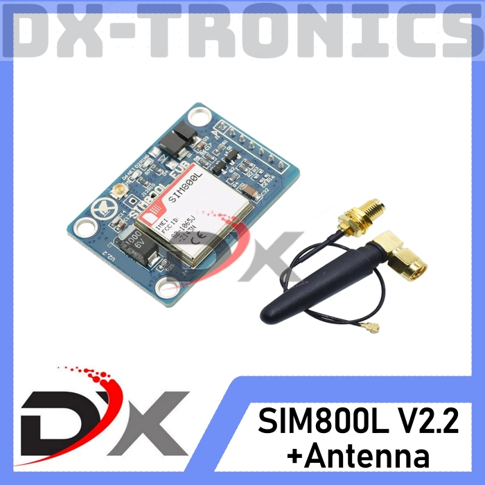 Jual Gsm Module sim800l v2 GSM micro Sim Card Quad Band microsim module ...