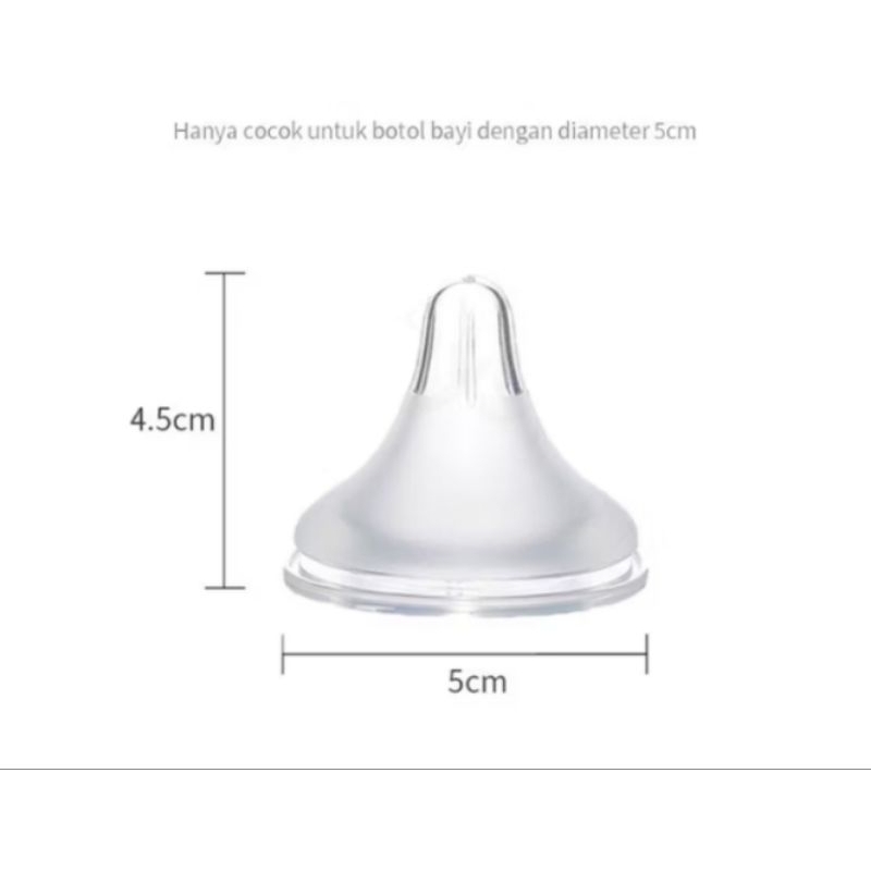 Jual Pigeon DOT botol susu wide lebar diameter 5cm | Shopee Indonesia