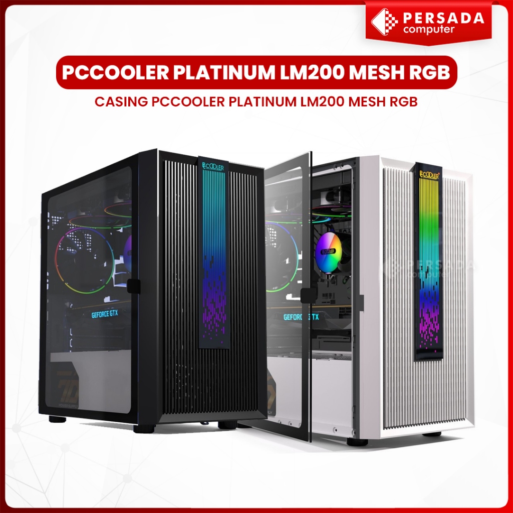 Jual CASING PCCOOLER PLATINUM LM200 MESH RGB | Shopee Indonesia