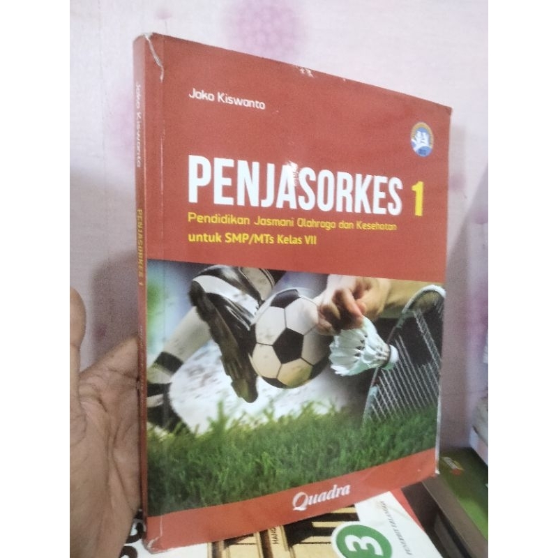 Jual buku pjok/penjasorkes/penjaskes penjas kelas 7 VII 1 smp mts quadra revisi | Shopee Indonesia