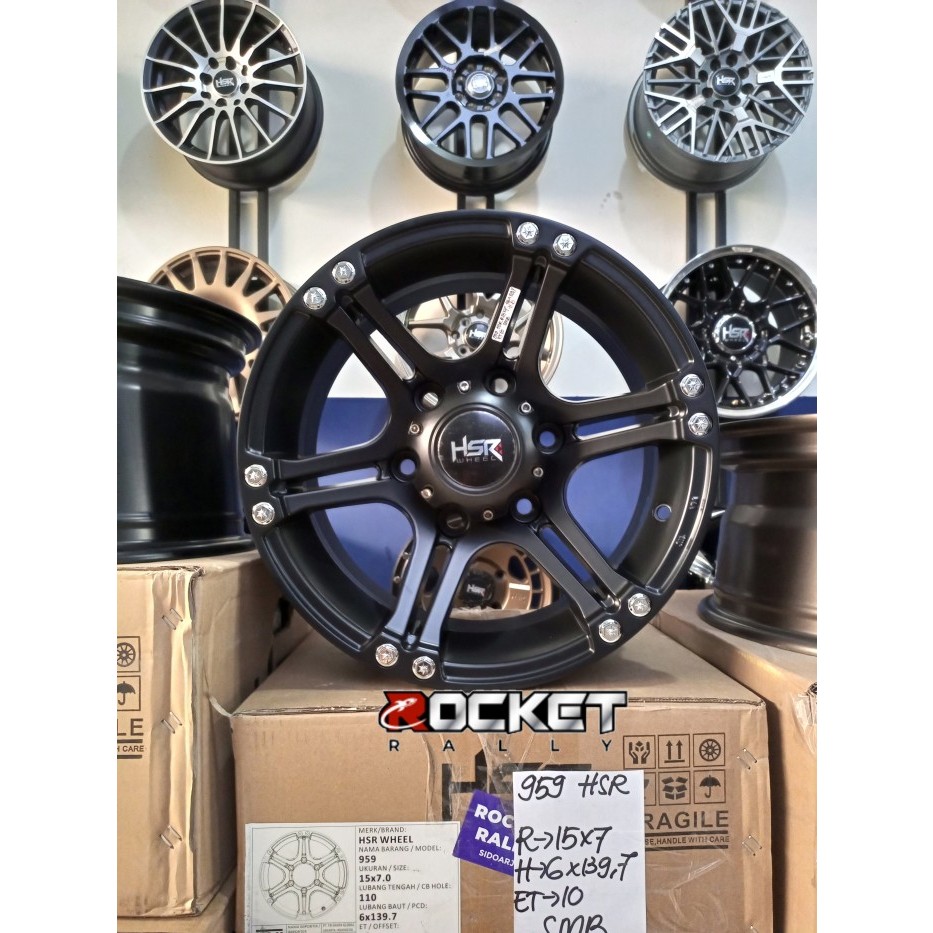 Jual Jual Velg Mobil Everest Dmax Panther New Strada Blazer Hilux HSR ...