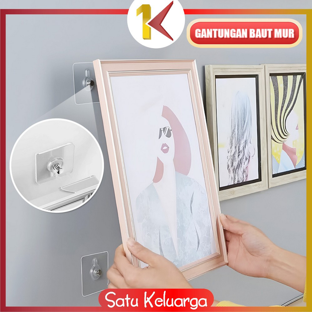 Jual SK-C1093 Gantungan Hook Kait dan Baut Tempel Dinding Serbaguna ...