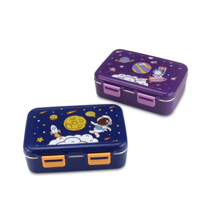 Jual YooYee Kotak Bekal Makan Anak Stainless ANTI BOCOR Astronout ...