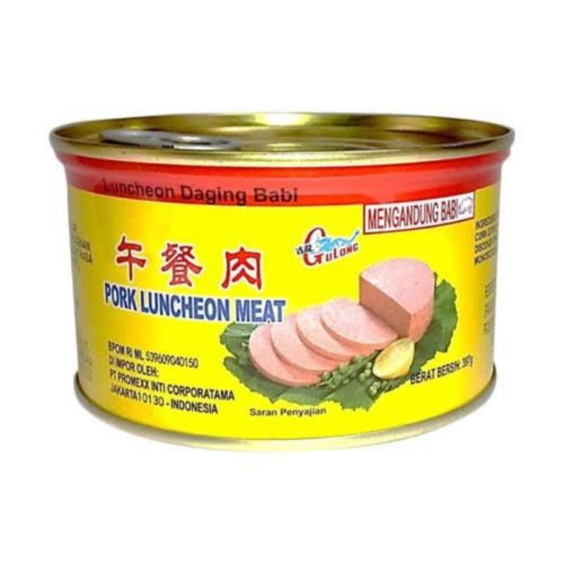 Jual Gulong Pork Luncheon Meat 397g / Daging Ham Kaleng | Shopee Indonesia