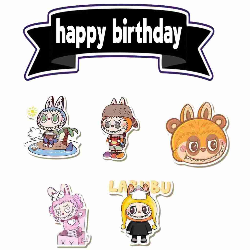 Jual TOPPER CAKE CUSTOM ULANG TAHUN / HIASAN LABUBU | Shopee Indonesia